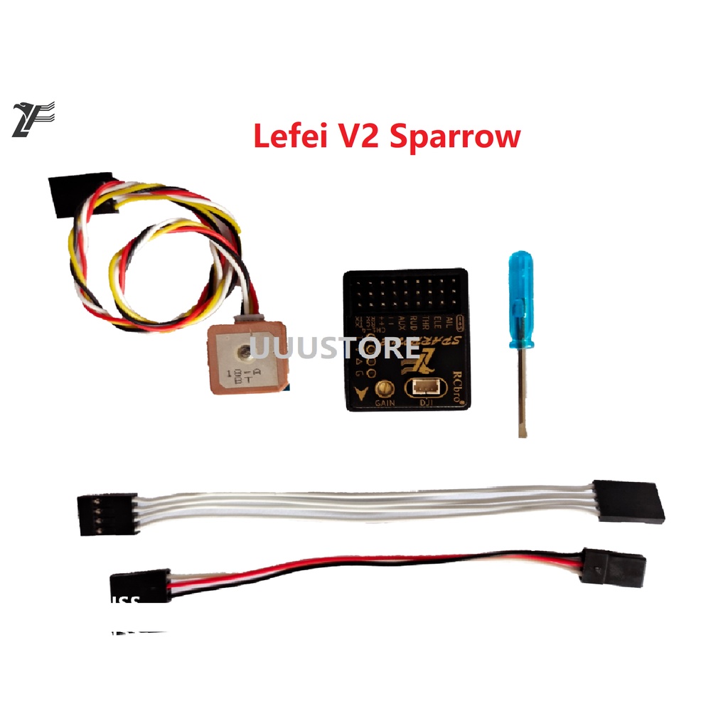 Lefei V2 Sparrow 6 Ejes De Retorno A Casa Estabilización Con Módulo GPS ...