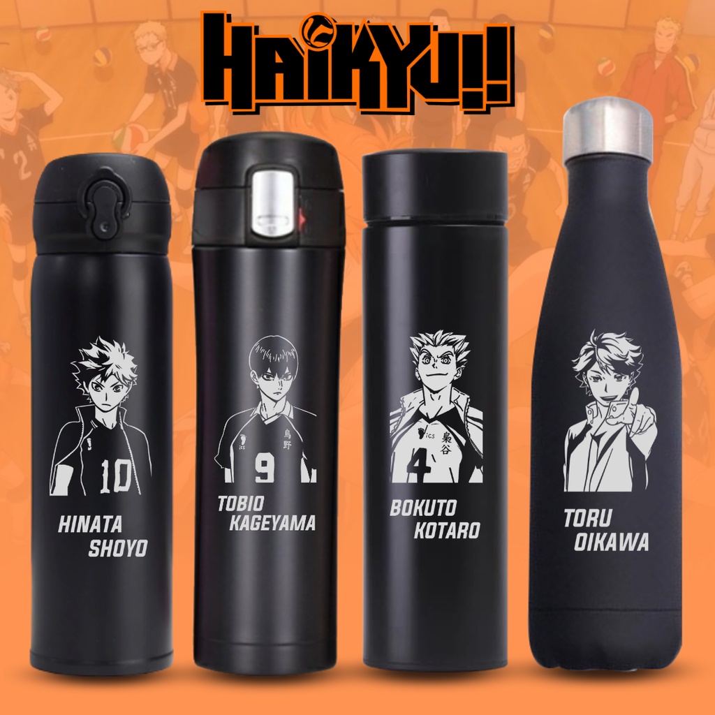 Thermos TERMOS HAIKYUU-Termo De Vaso Diseño De Logotipo Personalizado ...