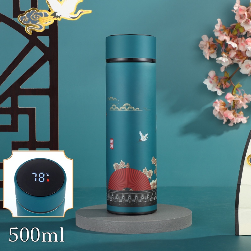 Thermos Taza De Botella Termo De Estilo Chino Pantalla Inteligente De ...
