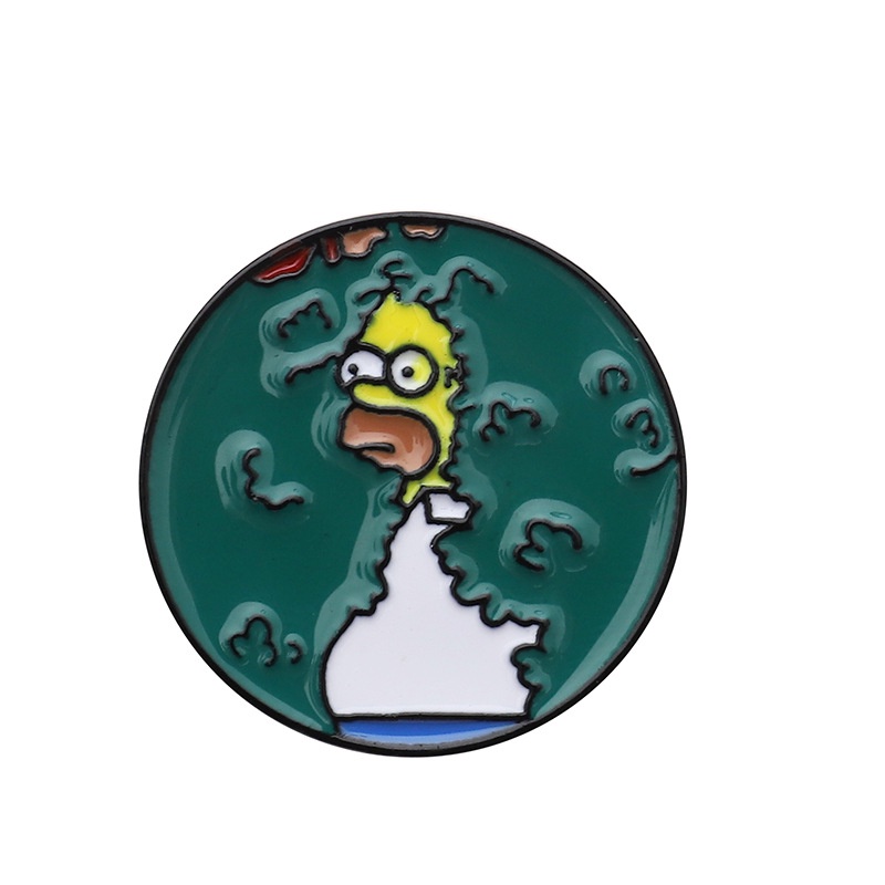 Pin De Esmalte De La Familia De Dibujos Animados Broches Divertidos De ...