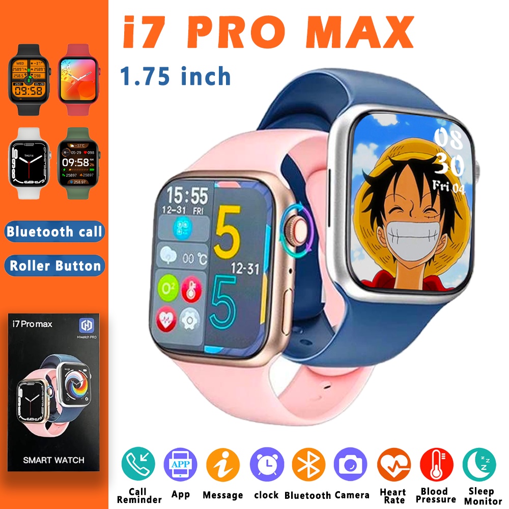 SmartWatch I7 Pro Max IWO 14 Series 7 Con Llamada Bluetooth Monitor De ...