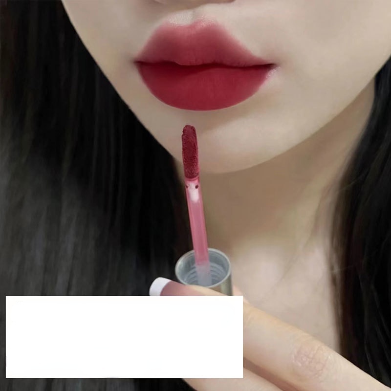 Hellostyle Rich Chocolate Café Marrón Lápiz Labial Mate Glaseado Labios ...