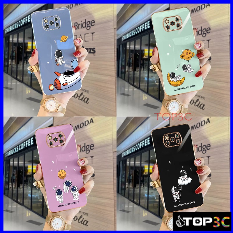 Funda Poco X3 pro NFC/X4 5G/M4 4G/F3/C40/X3 GT X4 Space star Nasa Para ...