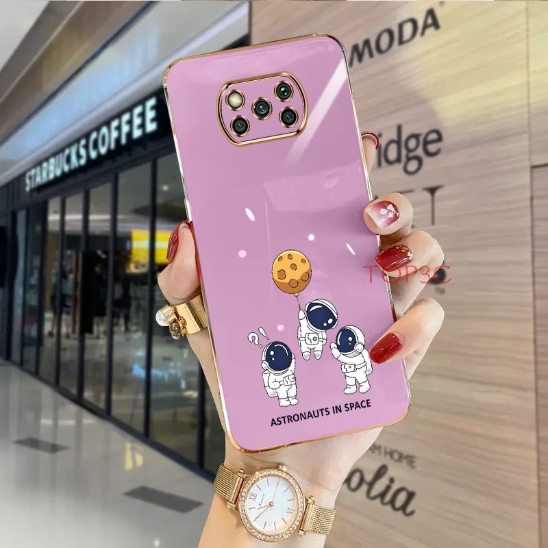Funda Poco X3 pro NFC/X4 5G/M4 4G/F3/C40/X3 GT X4 Space star Nasa Para ...