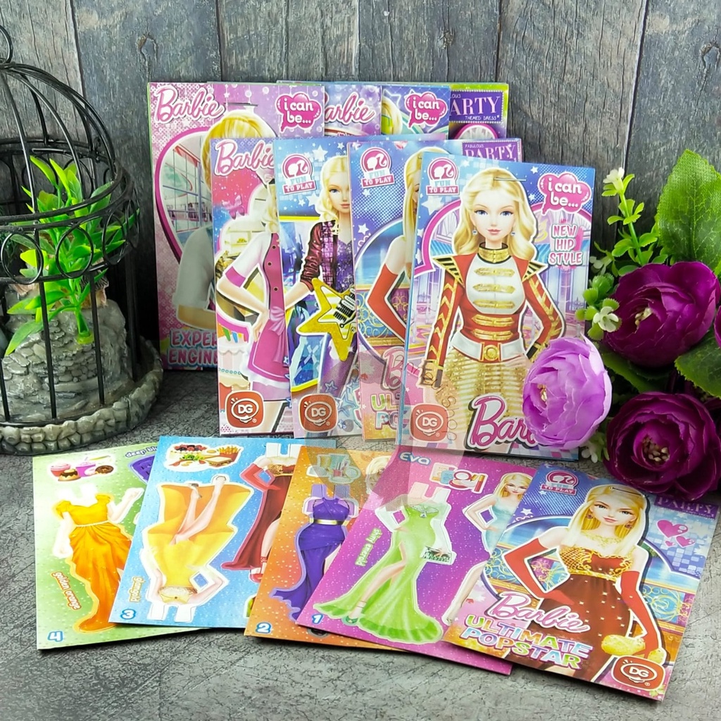 1libro - BP desmontaje BP BP un juego de muñecas de papel Barbie Paper ...