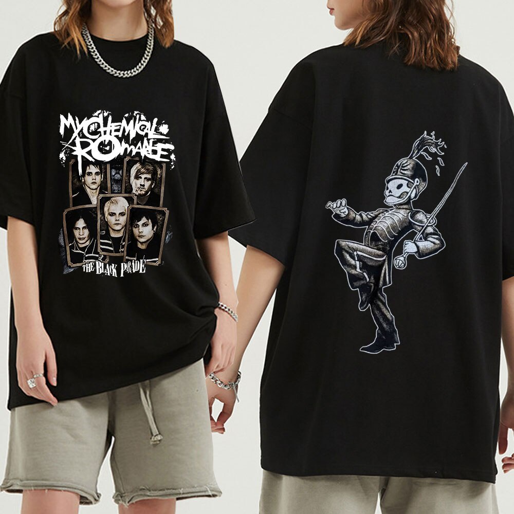 Vintage MCR Black Parade Merch Camiseta My Chemical Romance Nueva Punk ...