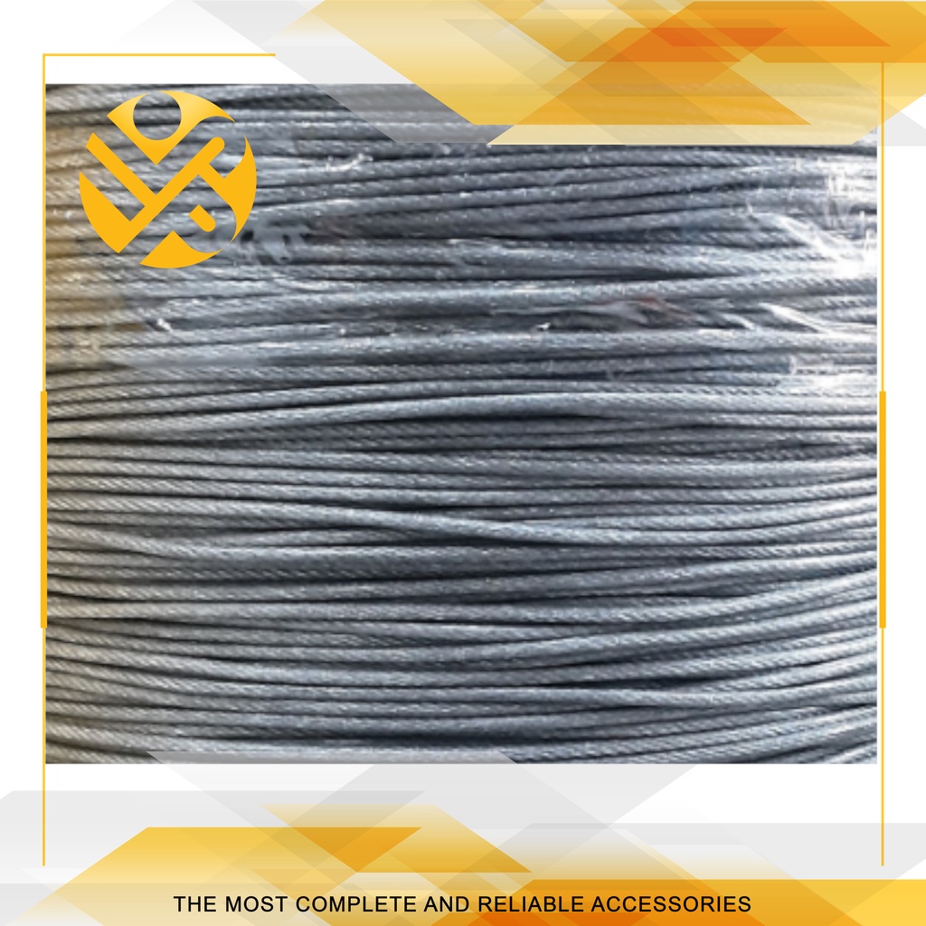 Alambre Galvanizado Recubierto De PVC 2 x 3mm/De Eslinga Por Metro ...