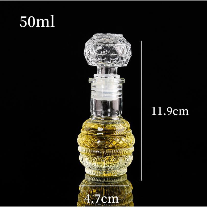 1 Botella De Vino De Whisky Vacía Pequeña De 50 Ml A 150 Mini Botellas ...