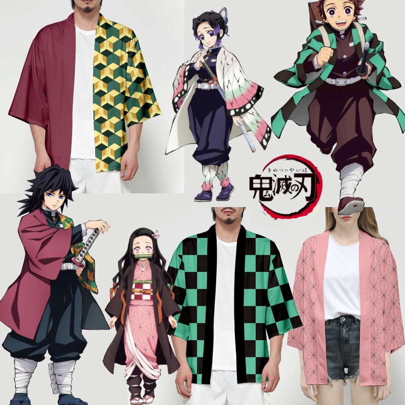 Ropa De Calle Para Niños Demon Slayer Kimetsu No Yaiba Impresión 3D ...