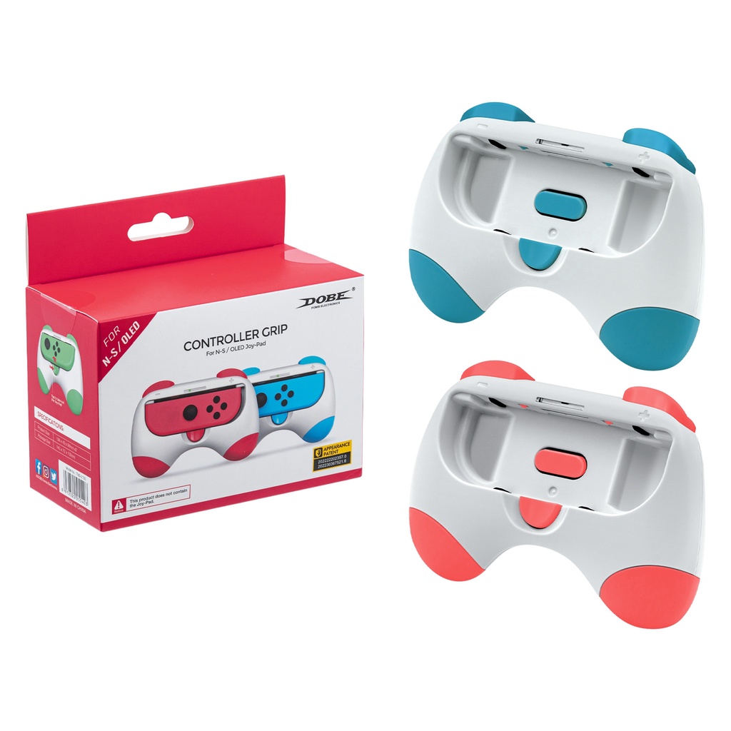 Control De Izquierdo Y Derecho DOBE Para Nintendo Switch/OLED Joy-Con Controladores-Rojo/Azul ...