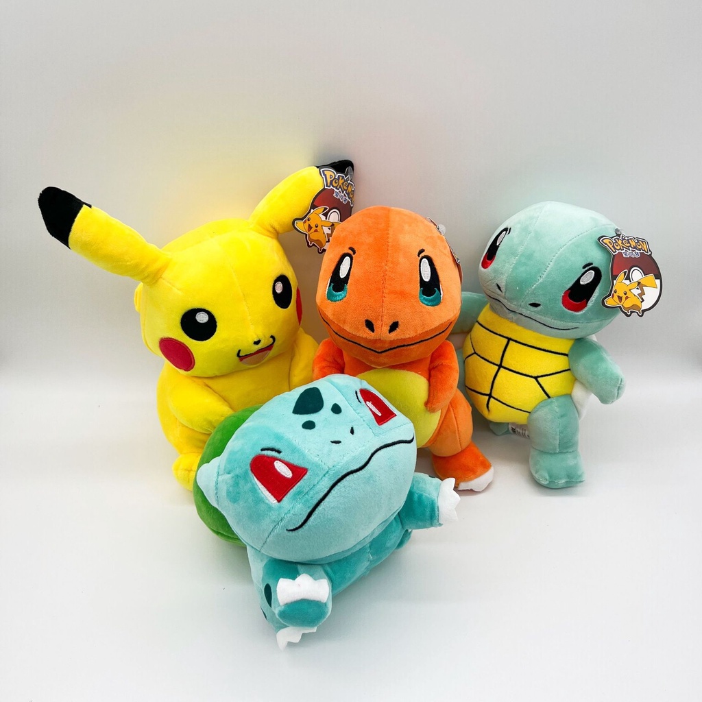 Muñeco De Peluche Pokémon De 20 Cm/Tortuga Jenny/Pikachu | Shopee México