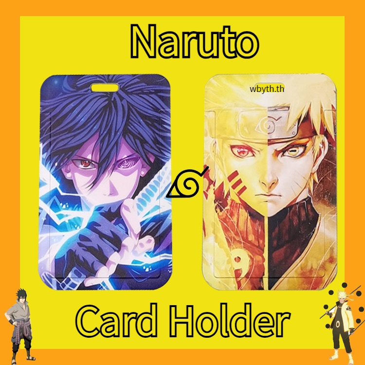 Anime Naruto ID Card Holder Bus Card Holder Worker Card Holder Titular ...