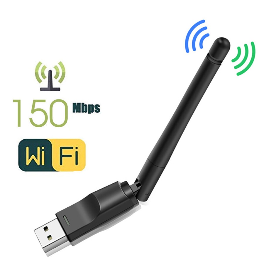 JTKE WIFI USB 150Mbps Adaptador , De Red Inalámbrico Tarjeta Antena ...