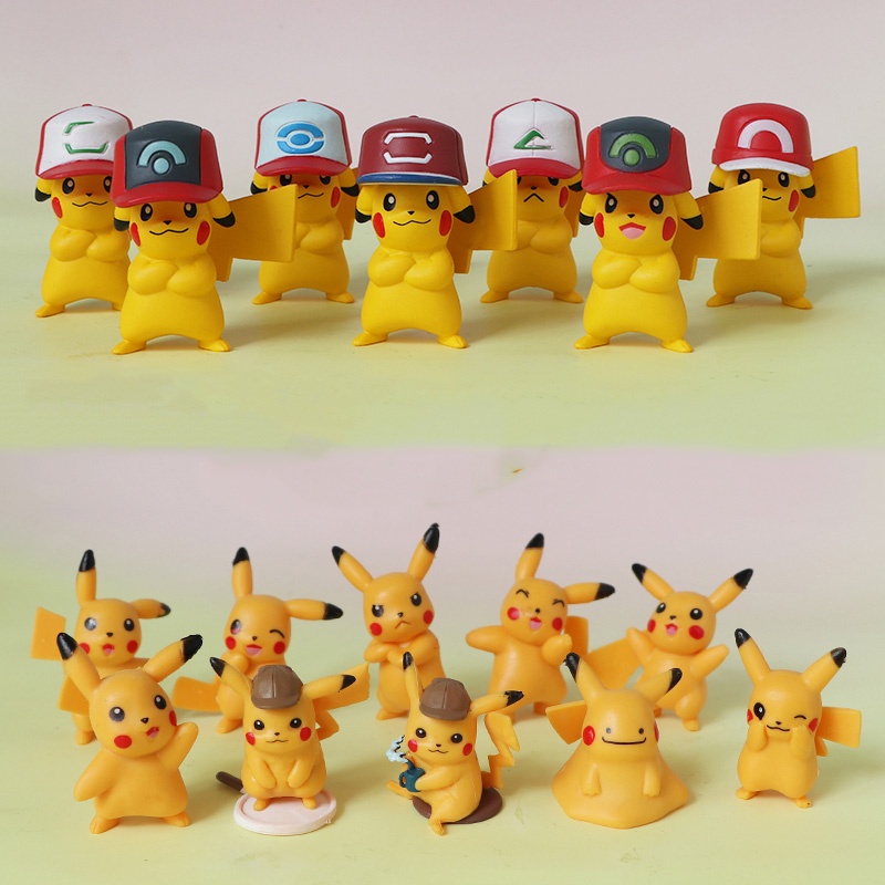 10 Estilos/Set Pokemon Pikachu Charmander Spider-Man Hulk Capitán ...