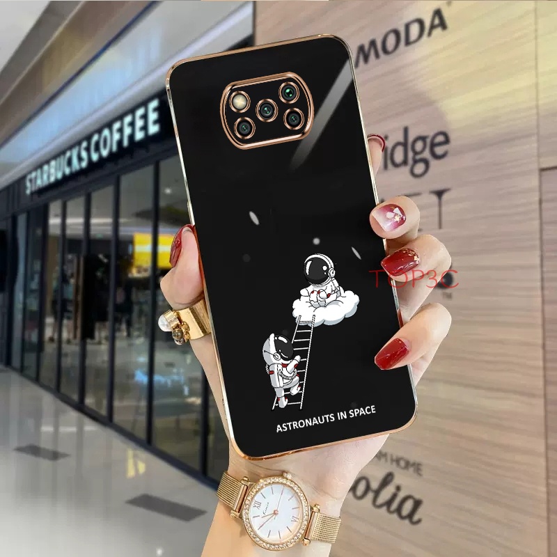 Funda Poco X3 pro NFC/X4 5G/M4 4G/F3/C40/X3 GT X4 Space star Nasa Para ...