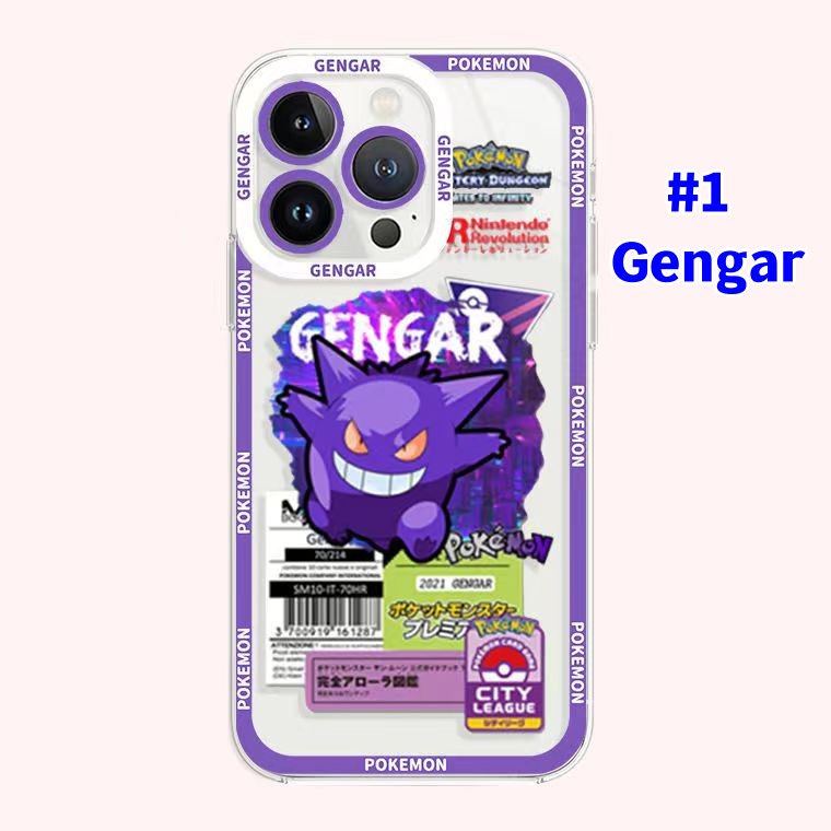 Cartoon Pokemon Gengar/Ditto/Mewtwo/Bulbasaur Funda De Teléfono Para ...