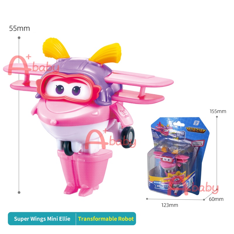 Super Wings (Nuevos Personajes Ellie/Shine/New-Jerome) Auldey Toys ...