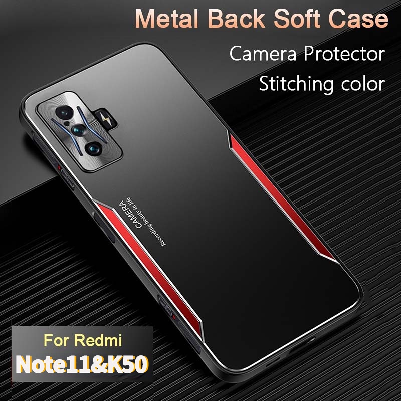 Mecha Funda De Metal Mate Para Xiaomi Redmi K50 K40 Gaming Pro Plus ...