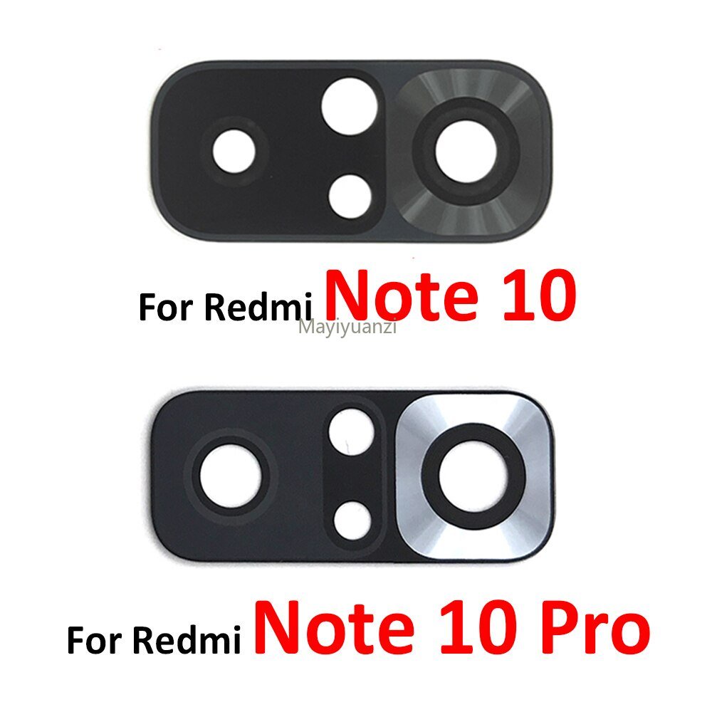 Lente De Vidrio De Cámara Para Xiaomi Redmi Note 10 5G 8 9 9S 10s Pro ...