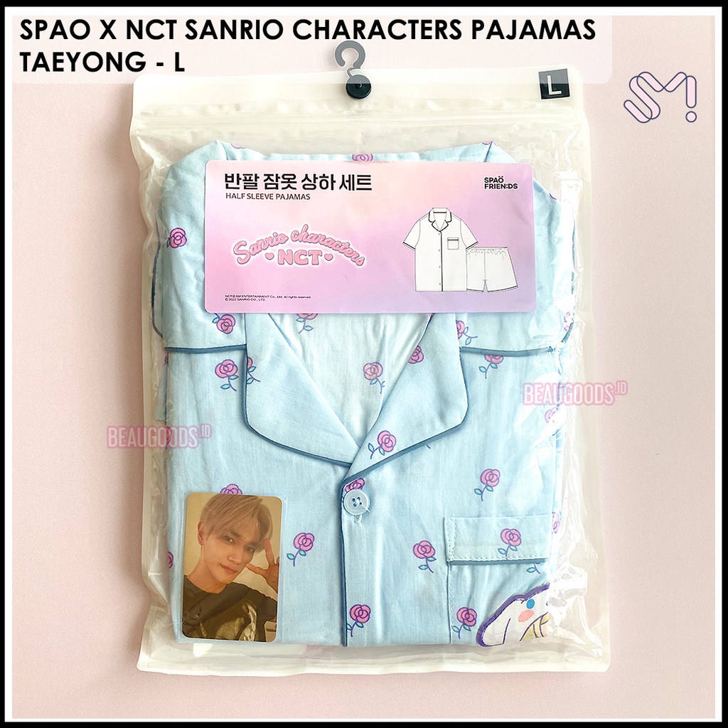 Spao: pijamas de manga corta NCT X Sanrio personajes - corea Original - sellada | Shopee México