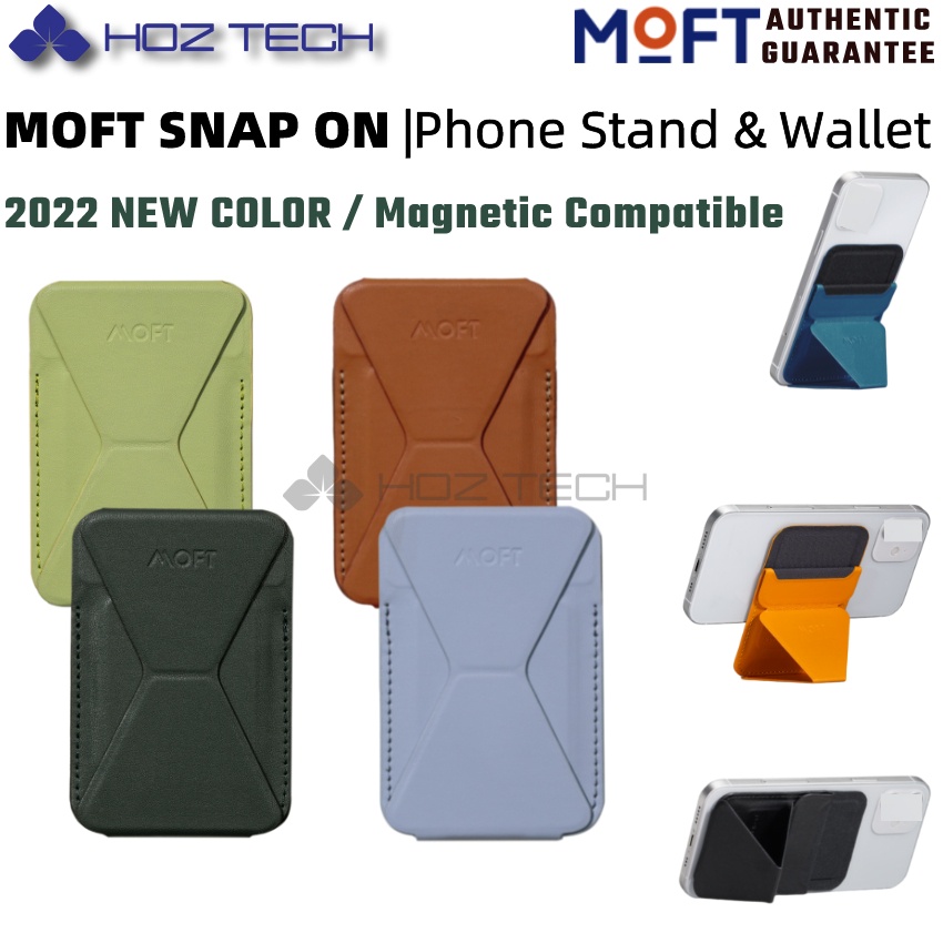 MOFT Snap On Phone stand & Wallet Con 2022 Traje De Color Nuevo Para Todos Los Teléfonos ...