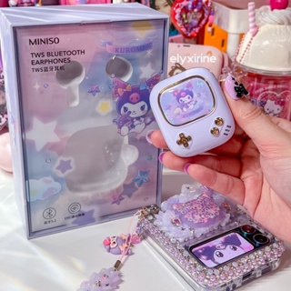 Miniso Sanrio Disney TWS Auriculares Bluetooth Hello Kitty My Melody ...