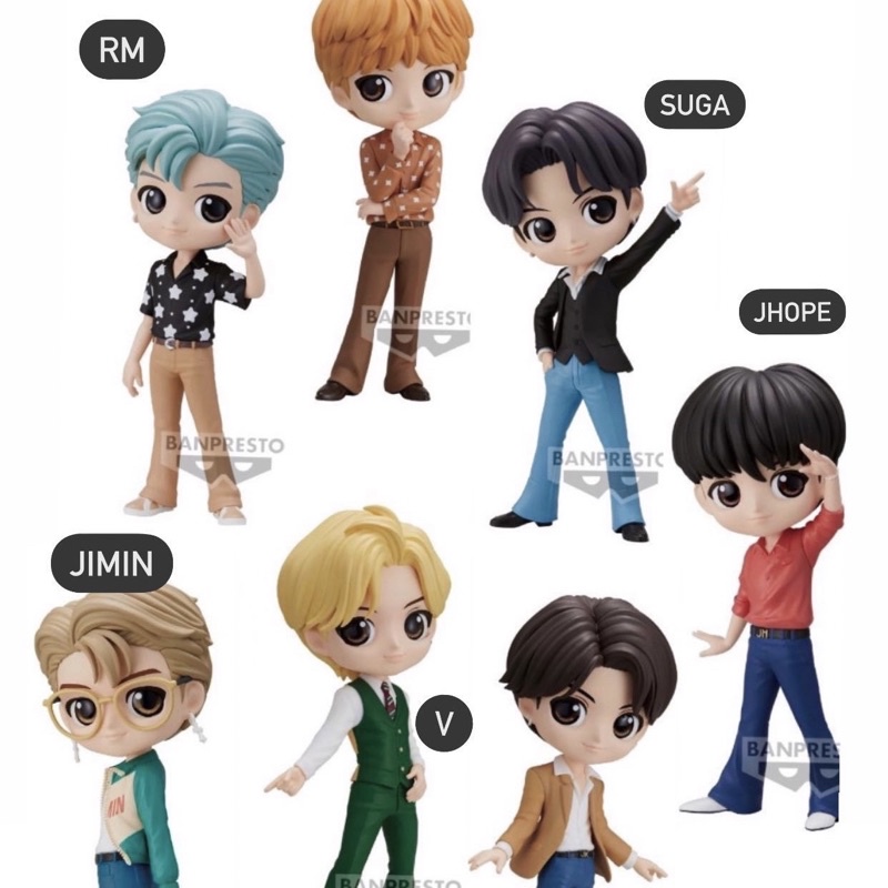 Banpresto Qposket BTS Dynamite Tiny Tan Jungkook V Jin Jimin Jhope RM Suga | Shopee México