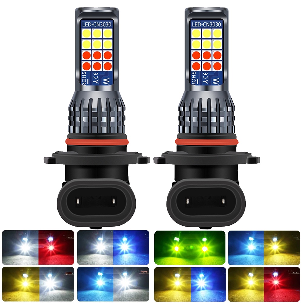 2x HB3 HB4 9006 9005 H11 H8 H16 Luces Antiniebla Bombillas Led Dos ...