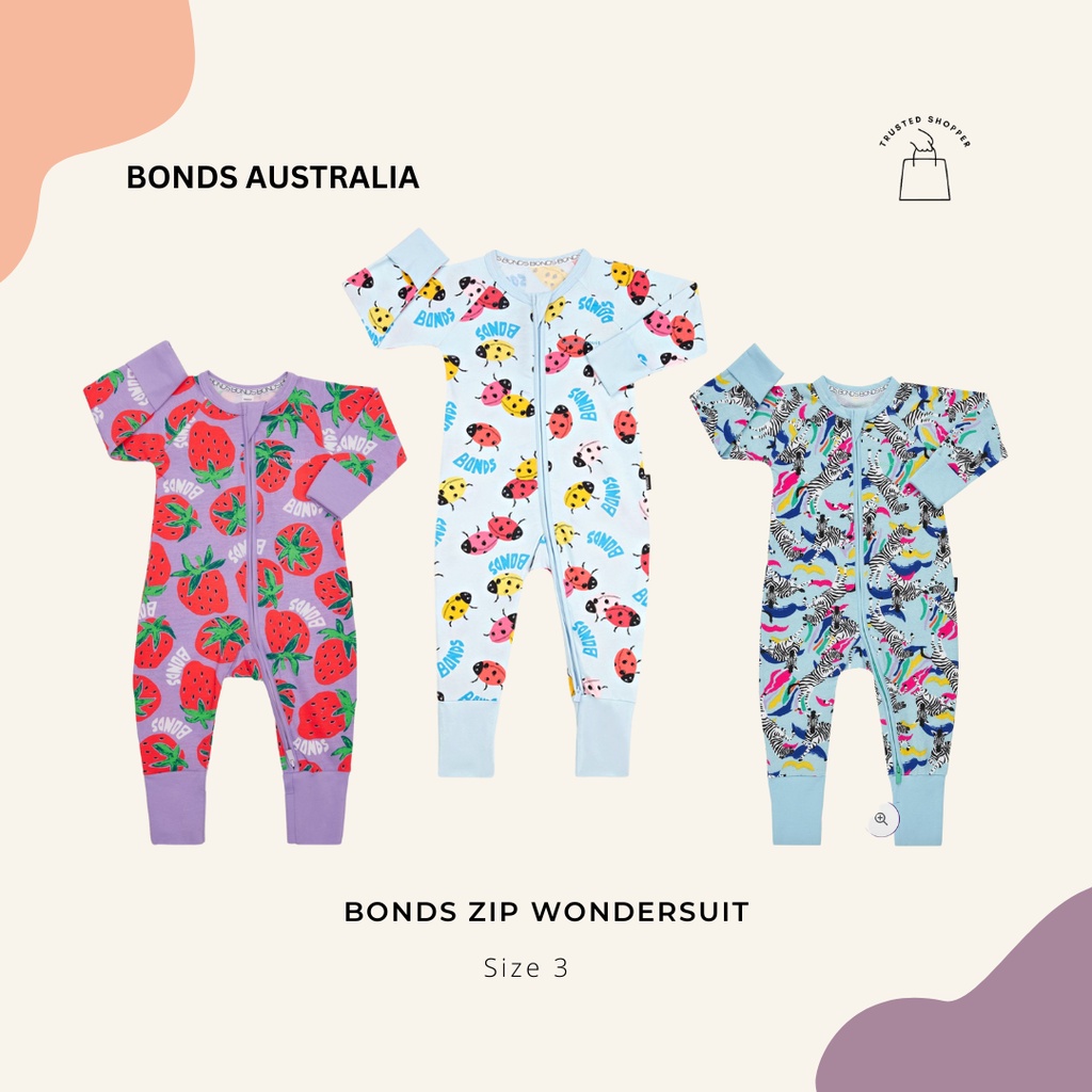 Bonos WONDERSUIT ZIP 3 años | Shopee México