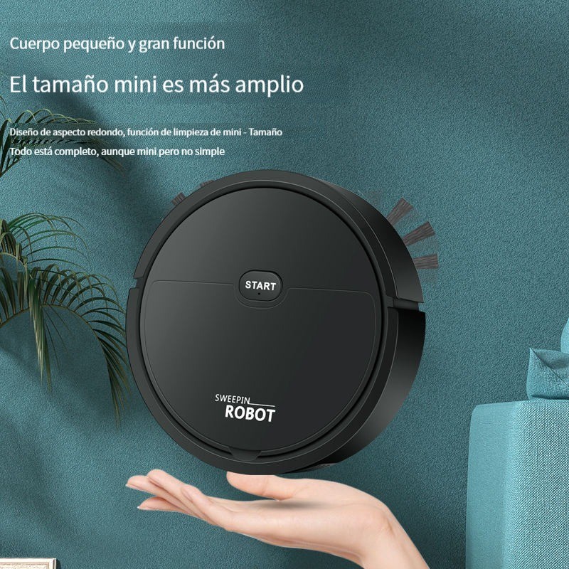 3 en 1 Robot aspirador con fregona, aspirador para barrer y fregar ...