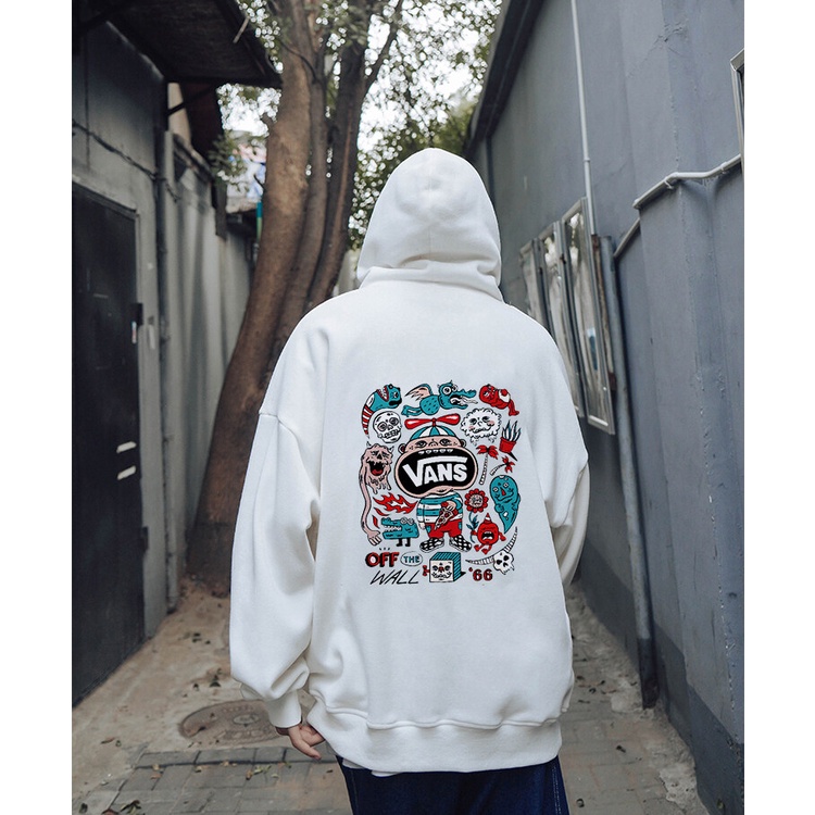 Vans Vance Suéter Con Capucha Para Hombres Y Mujeres Cuello Redondo ...