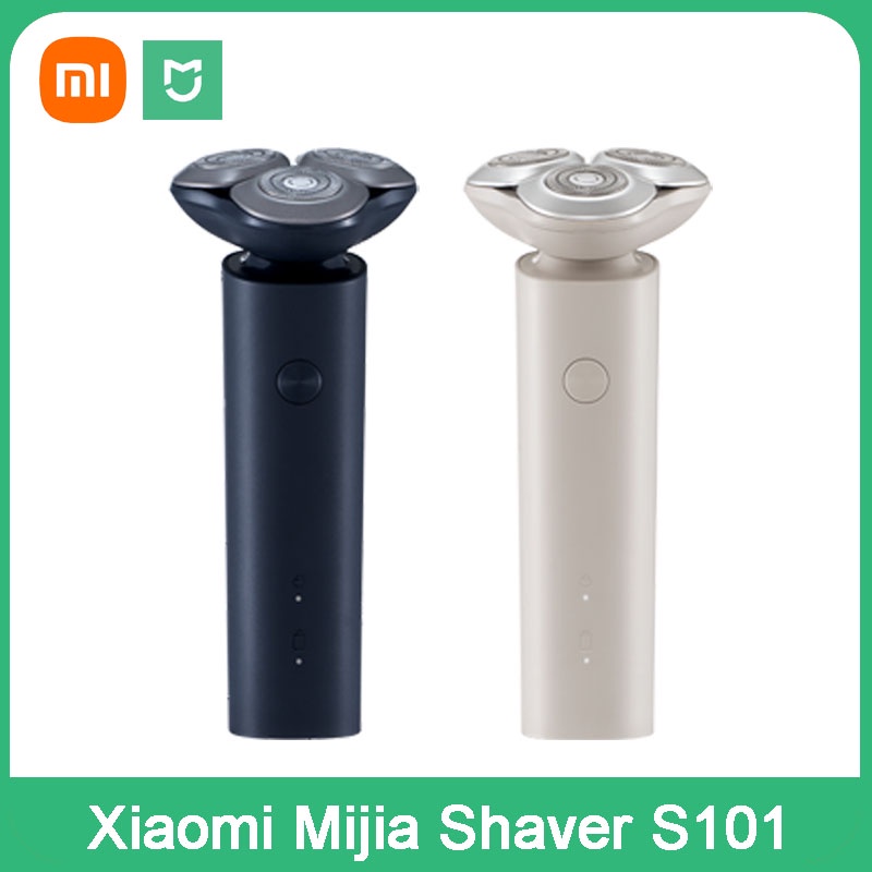 XIAOMI MIJIA S101 Hombres Afeitadoras Eléctricas Secas Húmedas De Afeitar Barba Recortadora ...