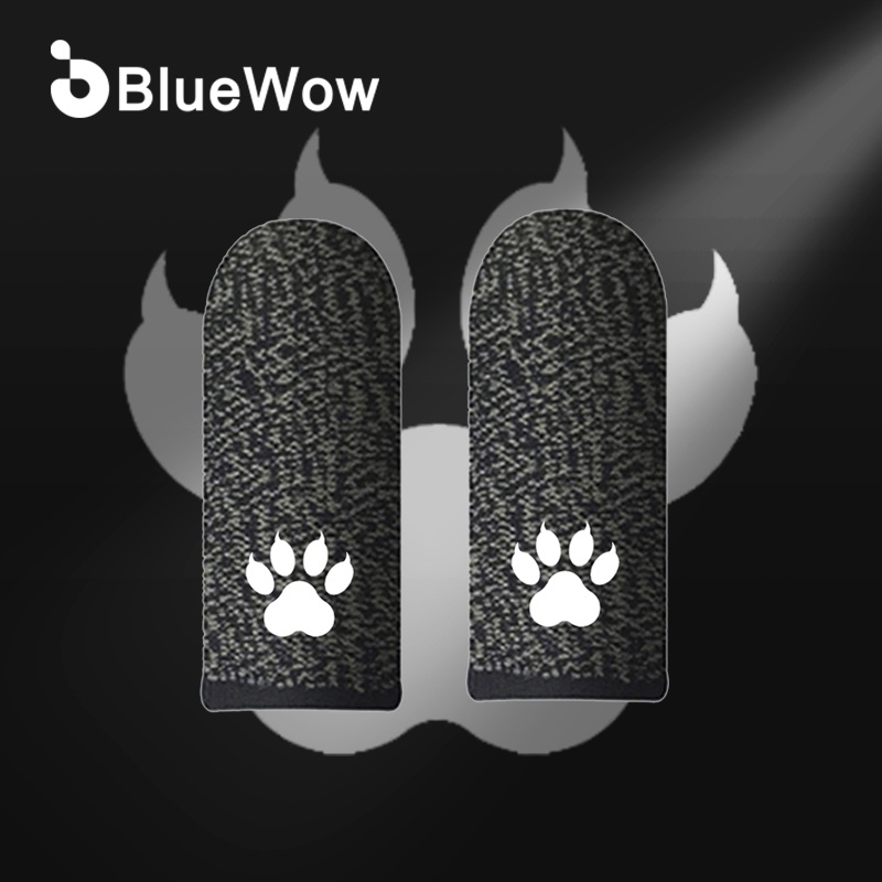 BlueWow Gato Pareja Dedo Manga Elimina El Sudor Y El Agua Controlador ...