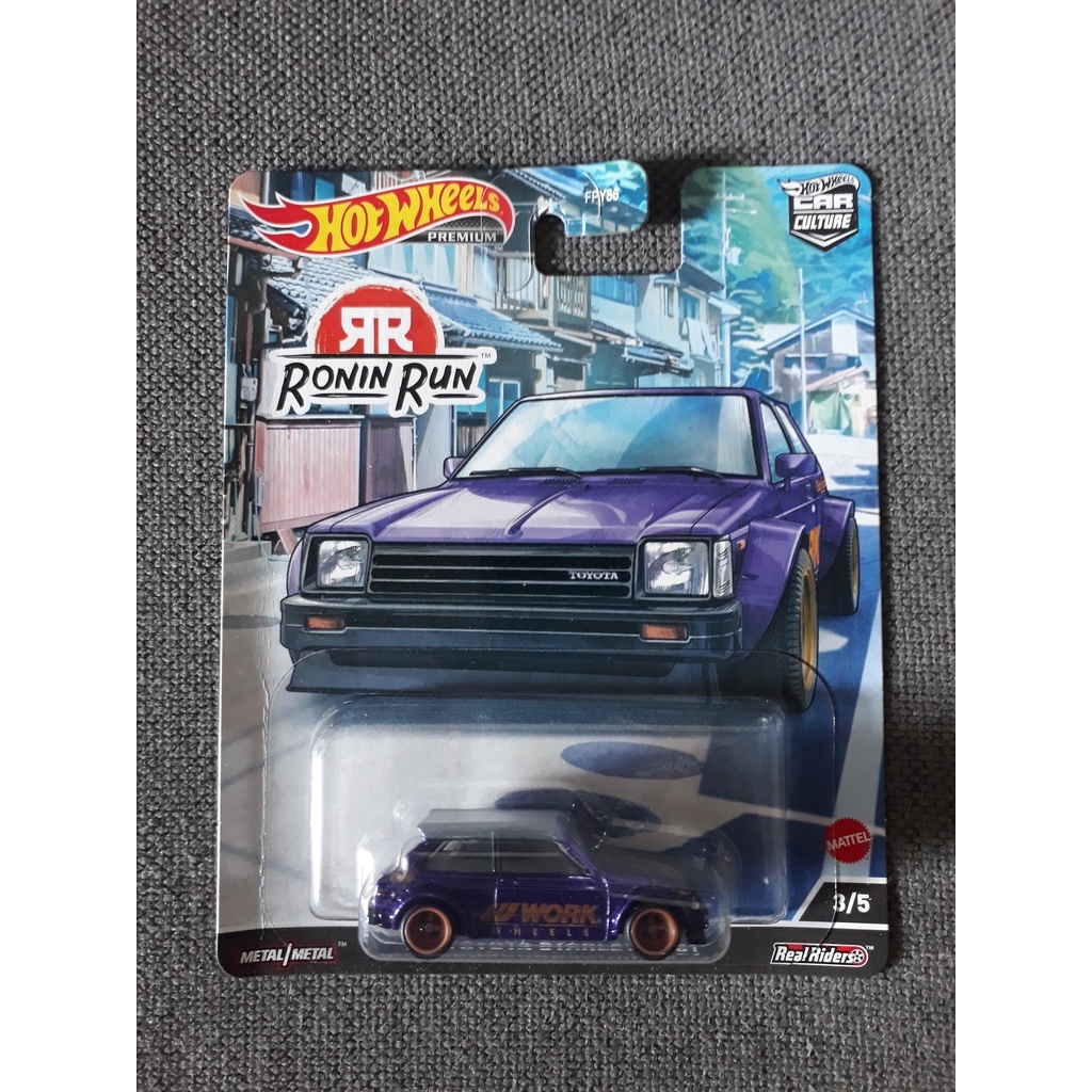 Hot wheels Cultura Del Coche Ronin Run Toyota Starlet | Shopee México