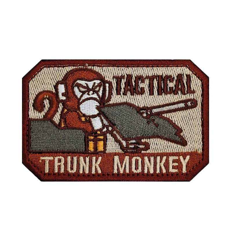 I'AM SNIPER , TRUNK MONKEY Tactical Patch Emblema Bordado , Insignia De ...