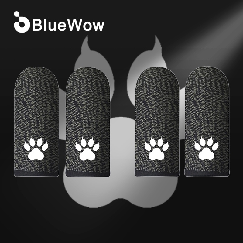 BlueWow Gato Pareja Dedo Manga Elimina El Sudor Y El Agua Controlador ...