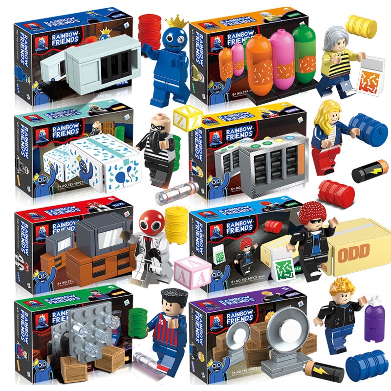 Roblox Amigos Del Arco Iris Mini Bloques De Construcción De Montaje De ...