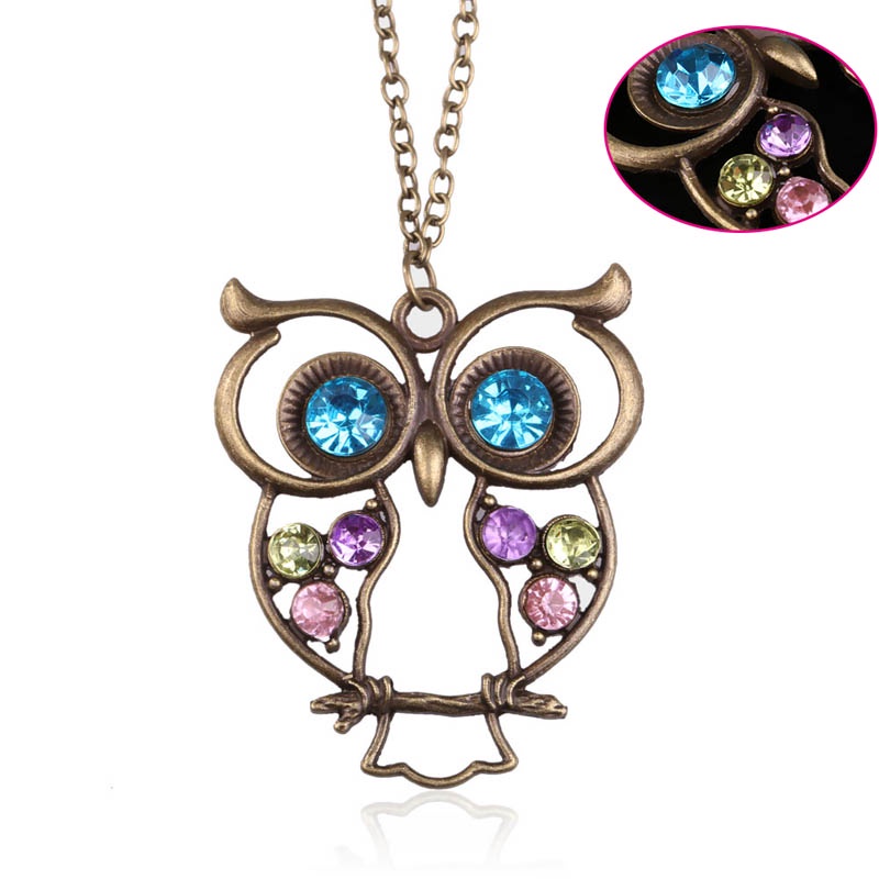 Dulce Cupido Corazón Collares Lindo Rosa Diamante Colgante Collar Mujer ...
