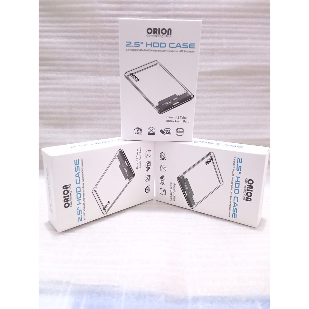 Orion ENCLOSURE 2.5" HDD y SSD USB 3.0 transparente | Shopee México