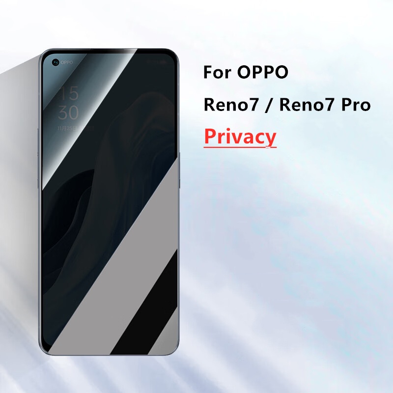Protector De Pantalla De Protección De Privacidad Para OPPO Reno 7 Pro ...