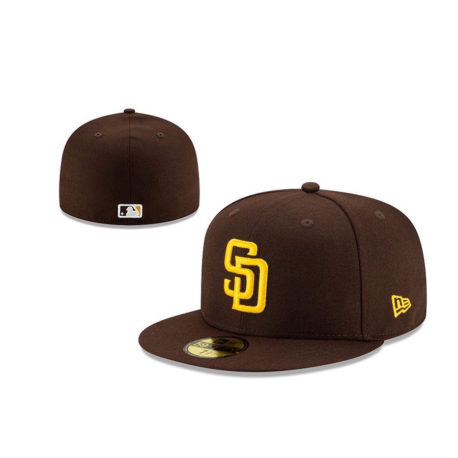 MLB_San diego Padres Sombrero Ajustado De Mujer Para Hombre Completo ...