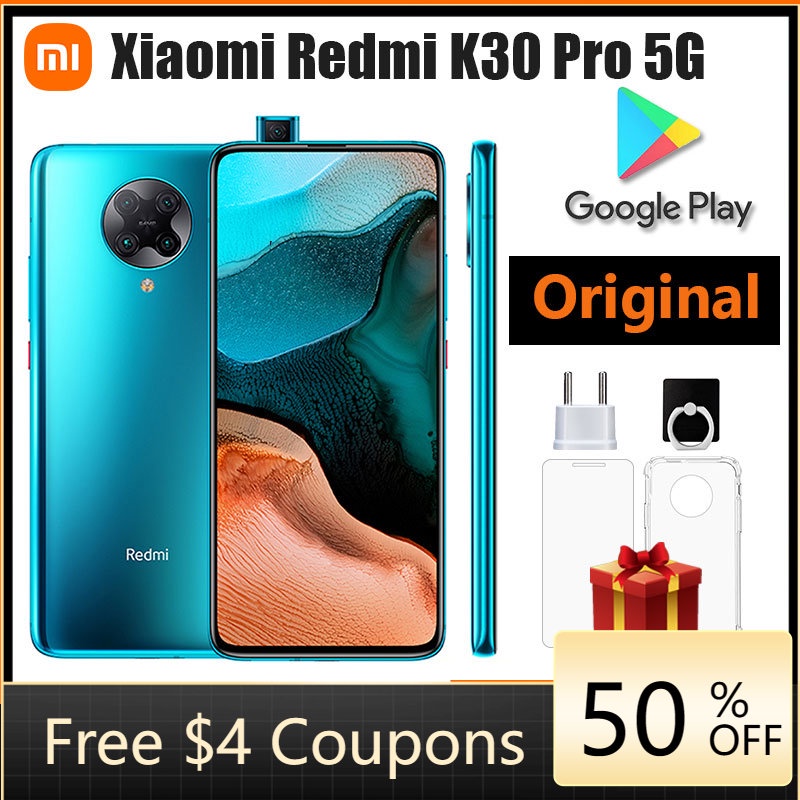Xiaomi Redmi K30 Pro 5G Smartphone Original Teléfono Móvil Snapdragon 865 Octa-Core 6.67 ...