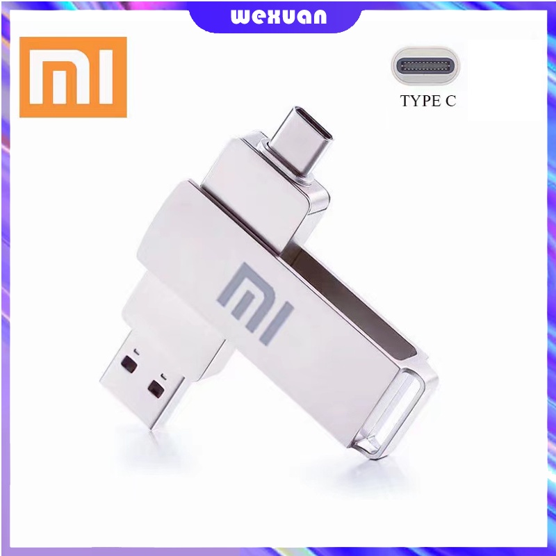 XIAOMI Original OTG metal pendrive 2TB 1 type-c USB dual Flash Drive ...