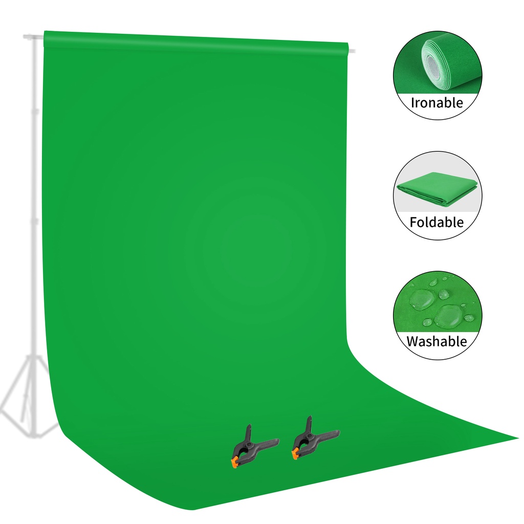 Wenzi Pantalla Verde Croma Clave 1.6M X 3M Fondo Tela Para La Foto De ...