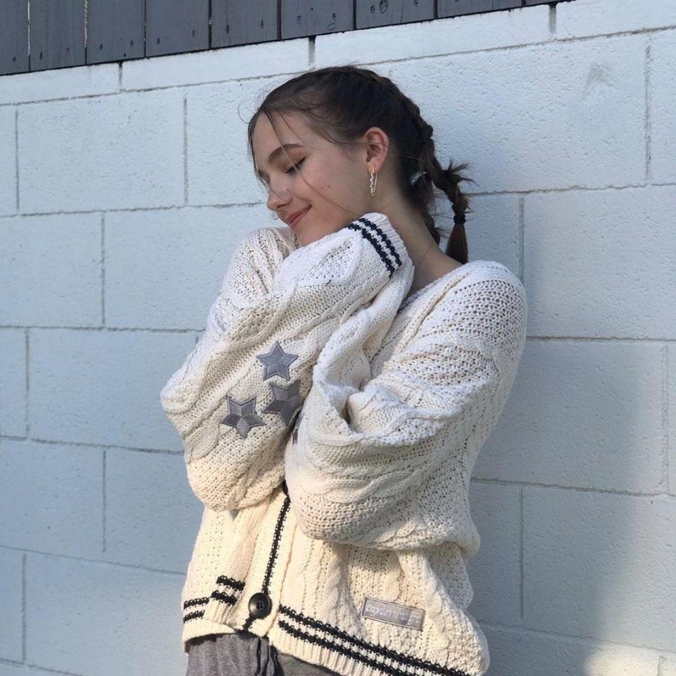 swift Mismo Estilo folklore taylor Cárdigan De Punto Suéter cardigan ...