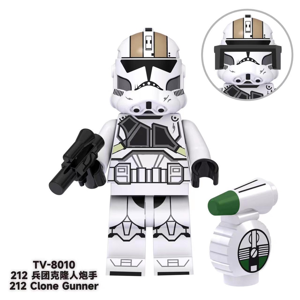Star Wars Minifiguras Bloques De Construcción Soldados Clon Ahsoka Obi ...