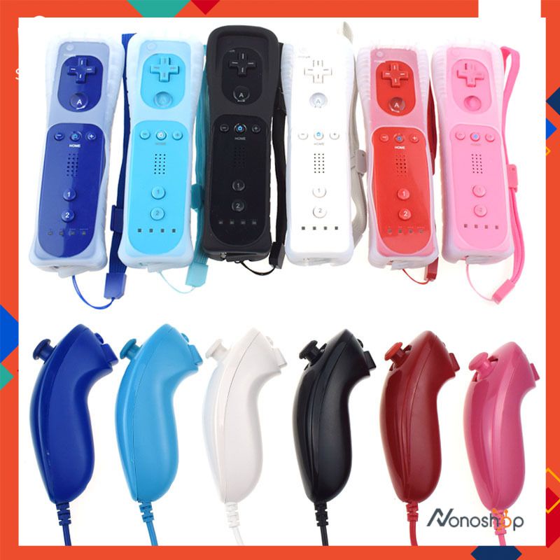 Nintendo Wii/U Controller com Ui Remote 2 em 1 Controlador Integrado ...