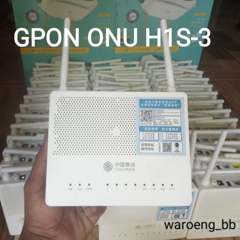 Gpon EPON ONU H1S-3 XPON | Shopee México