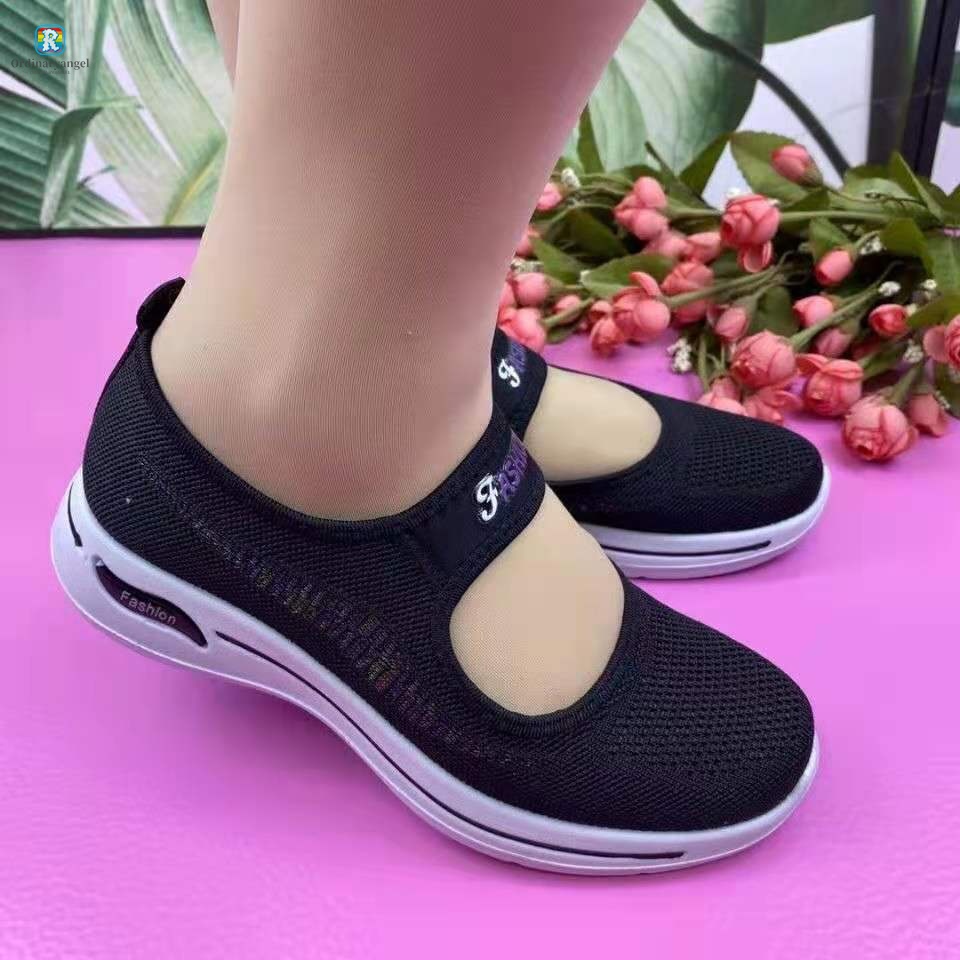 2022 Nuevos Zapatos De Malla Transpirable Moda Casual Única Slip-On Mujer Caminar | Shopee México