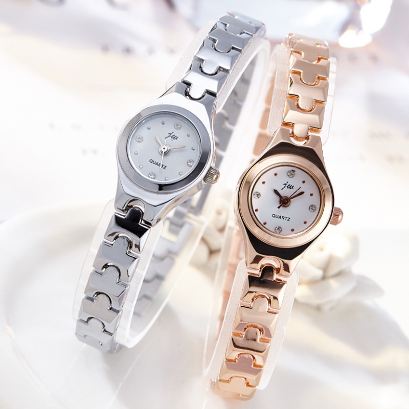 Las Mujeres De Lujo De La Correa Delgada Reloj De Señoras De Acero ...